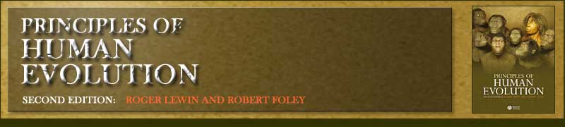 Principles of Human Evolution, Second Edition by Roger Lewin and Robert ...